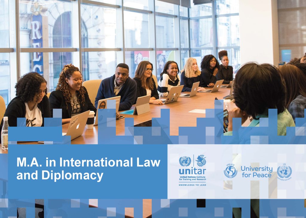 MA International Law and Diplomacy (UPEACE-UNITAR) – UPEACE